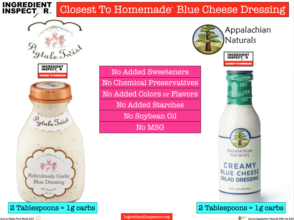 WHICH BLUE CHEESE DRESSINGS ARE CLOSEST TO HOMEMADE? — Ingredient Inspector