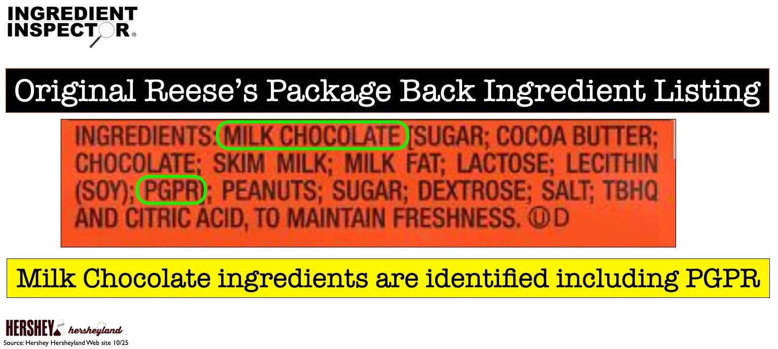 WHAT'S IN REESE'S PLANT BASED? — Ingredient Inspector