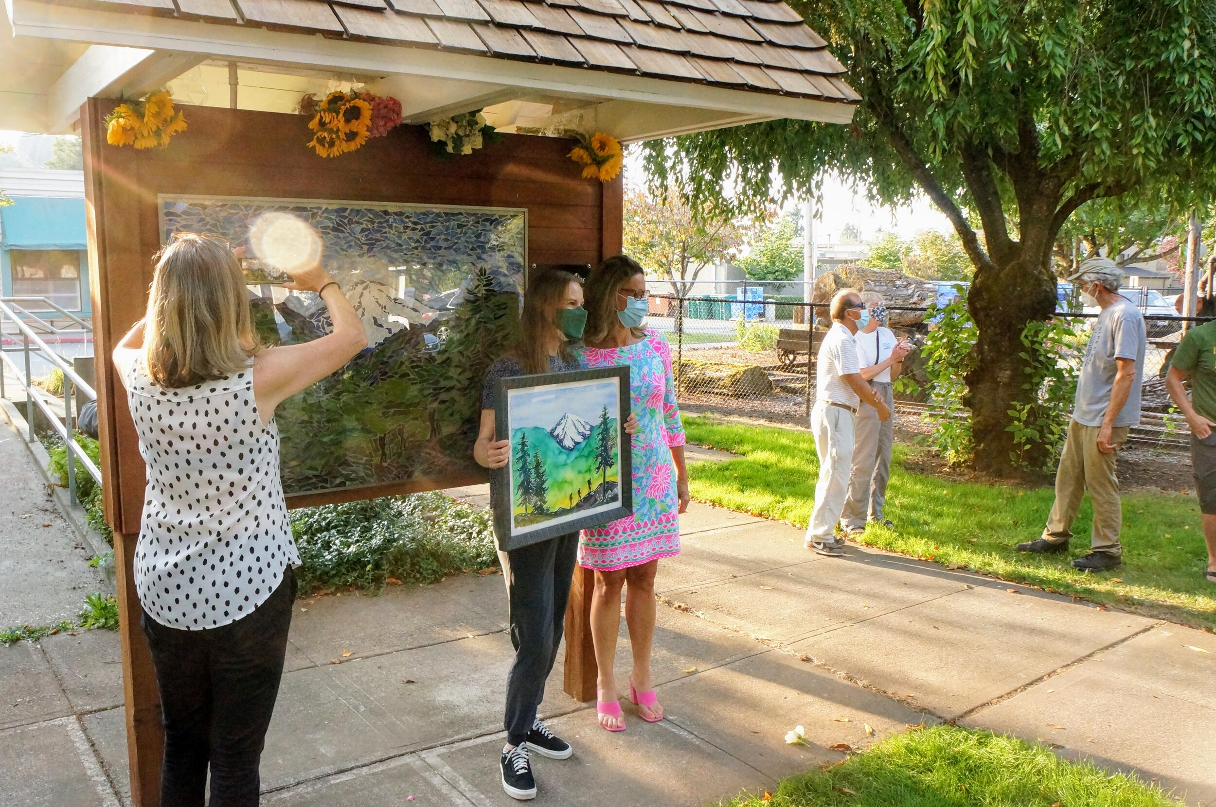 Community Mosaic Unveiled in Downtown Issaquah — Issaquah Alps Trails Club