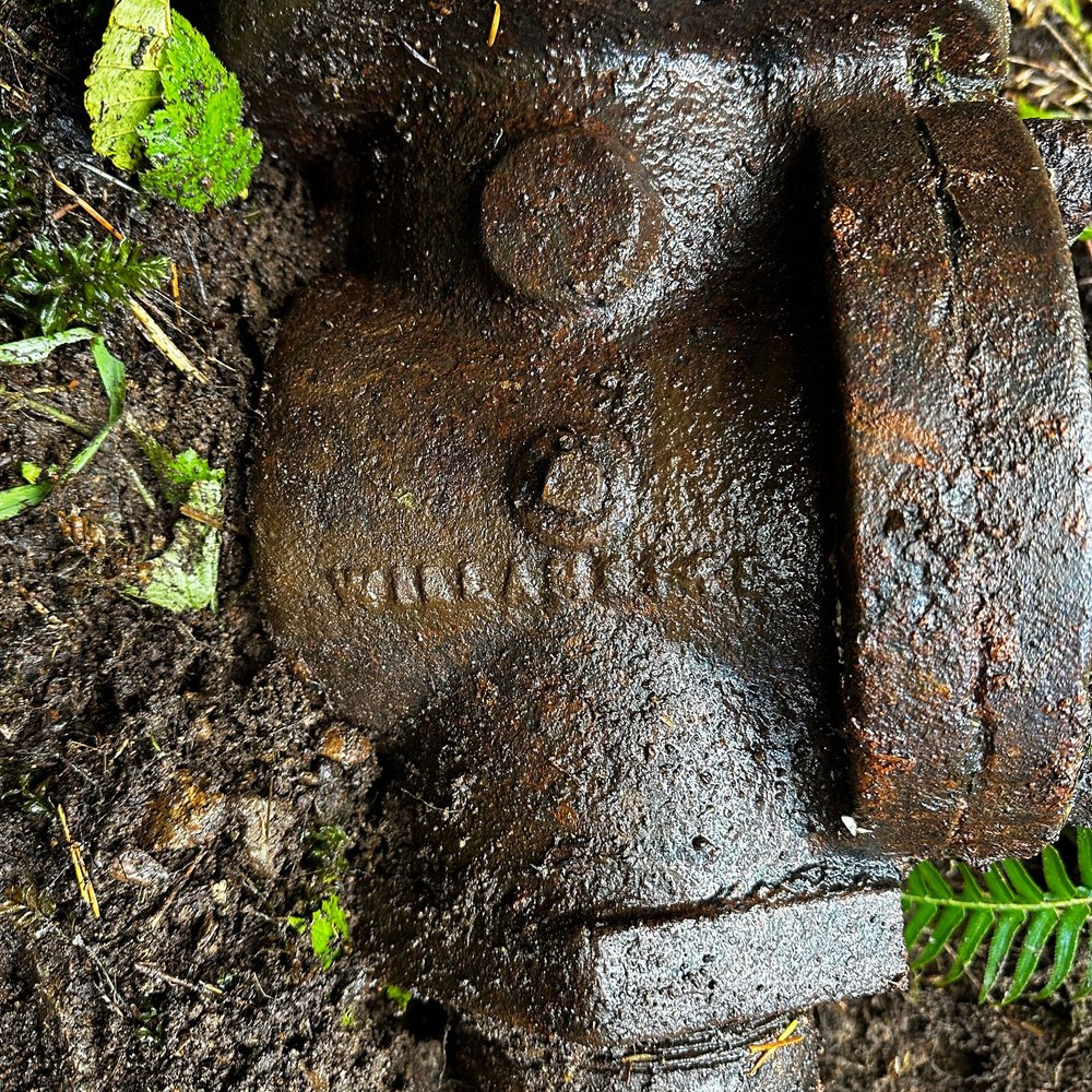 History Corner: An Old Steam Valve on the West Tiger RR Grade ...
