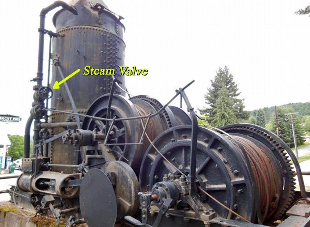 History Corner: An Old Steam Valve on the West Tiger RR Grade ...