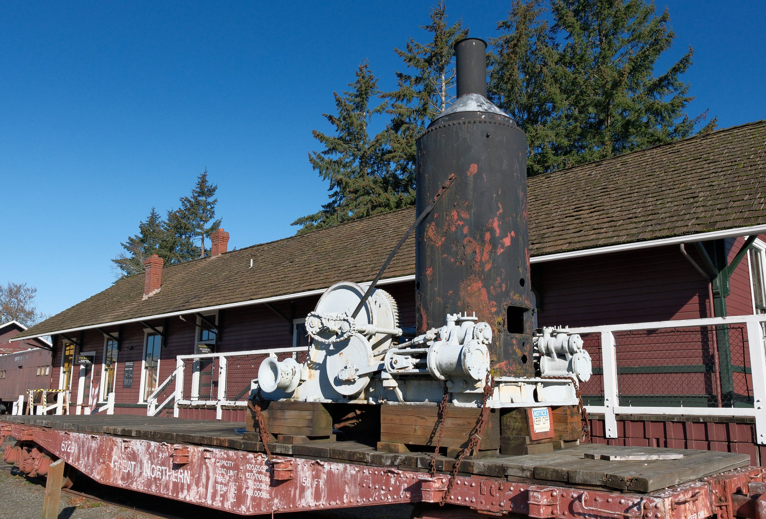 History Corner: An Old Steam Valve on the West Tiger RR Grade ...