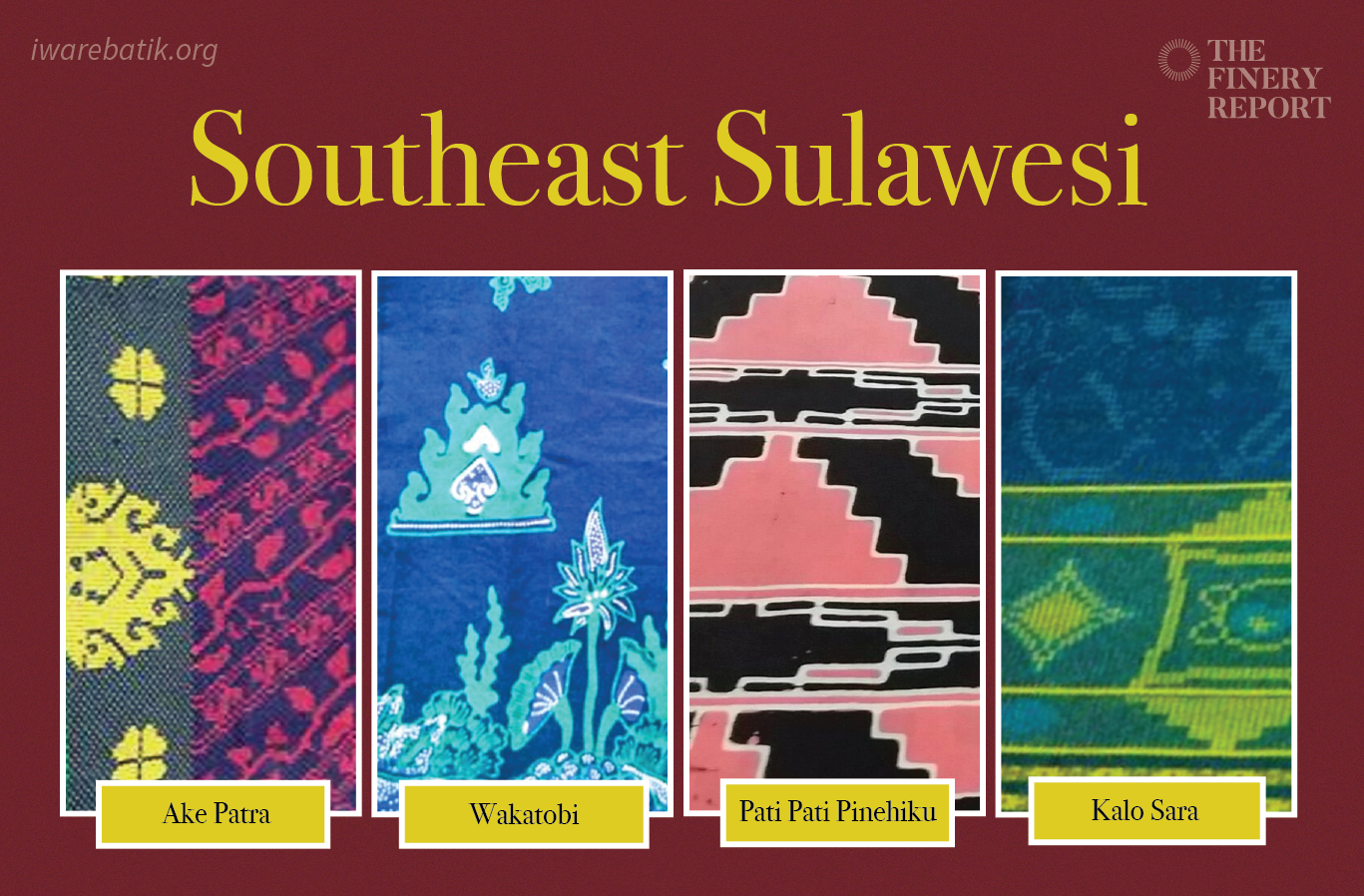 Tracing batik in Sulawesi — TFR