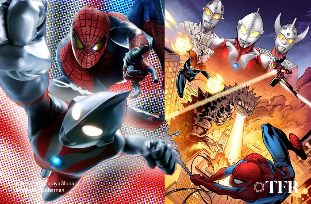 Untuk pertama kalinya, Ultraman crossover dengan Marvel Universe — TFR