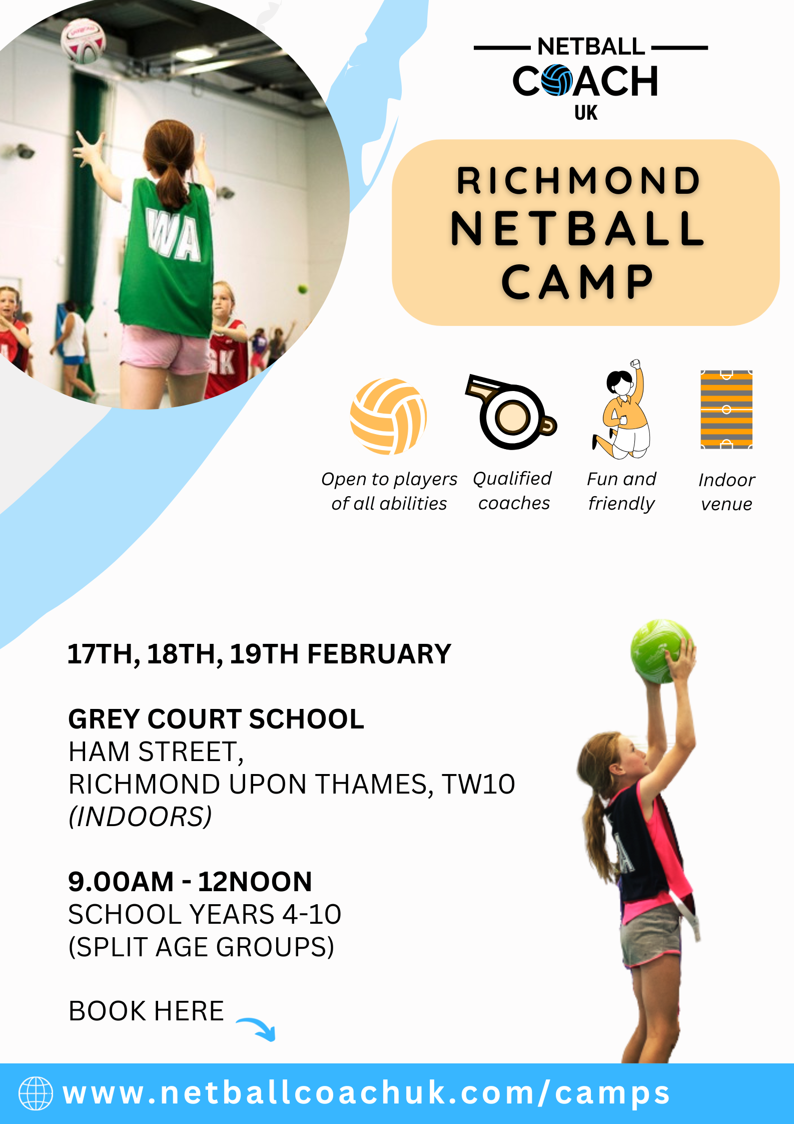 Richmond camp — Netball Coach UK