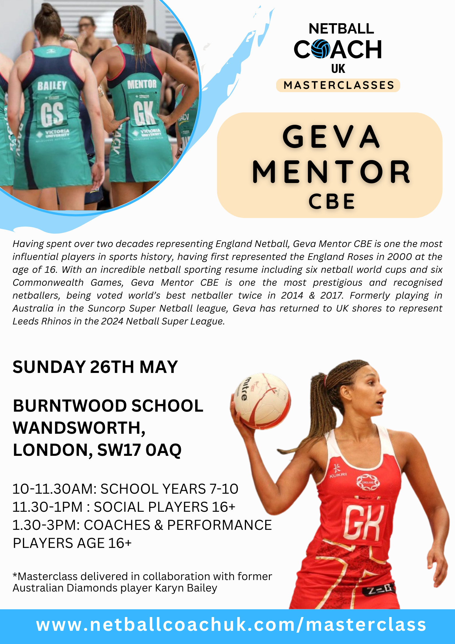 Masterclass — Netball Coach UK