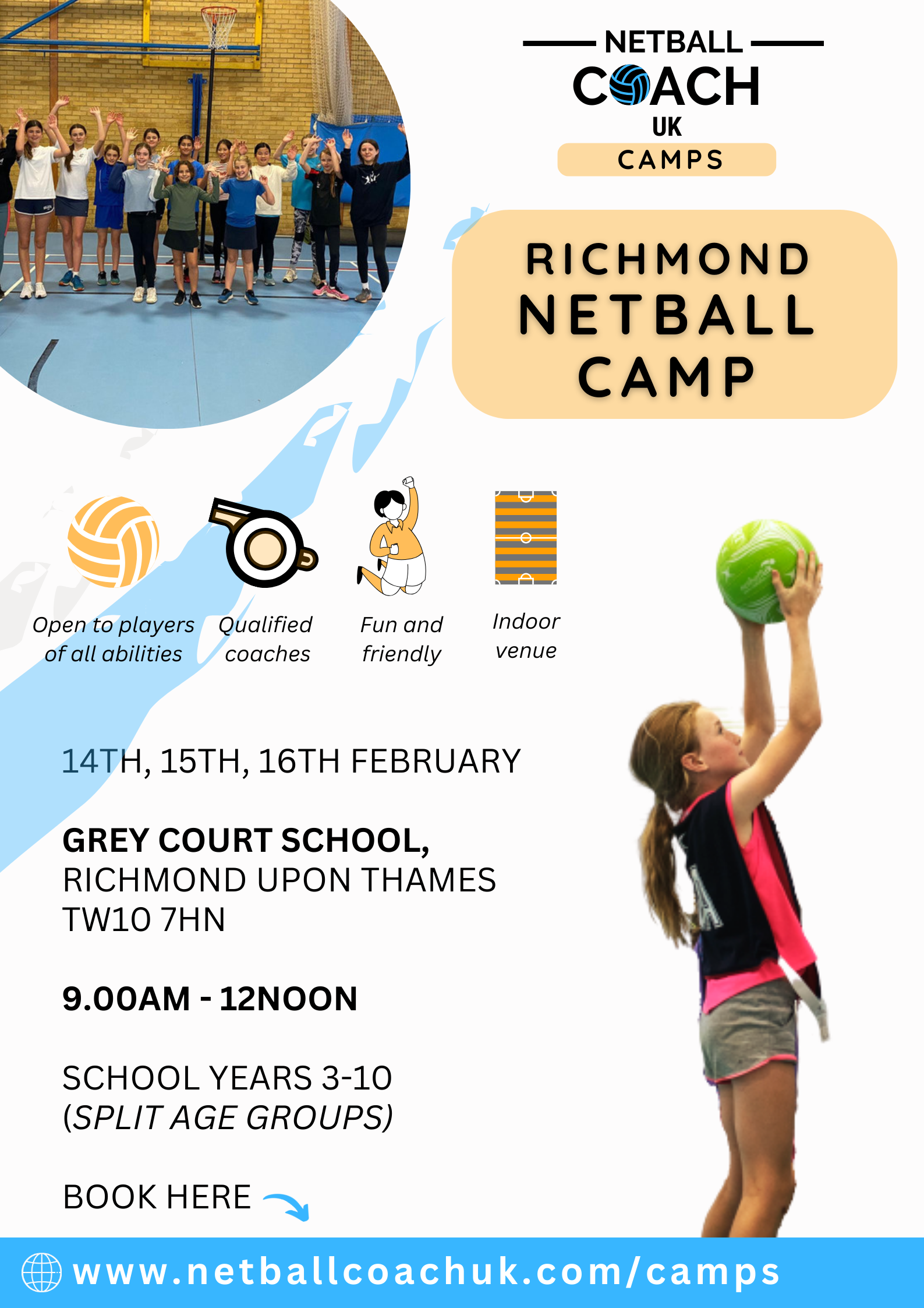Richmond camp — Netball Coach UK