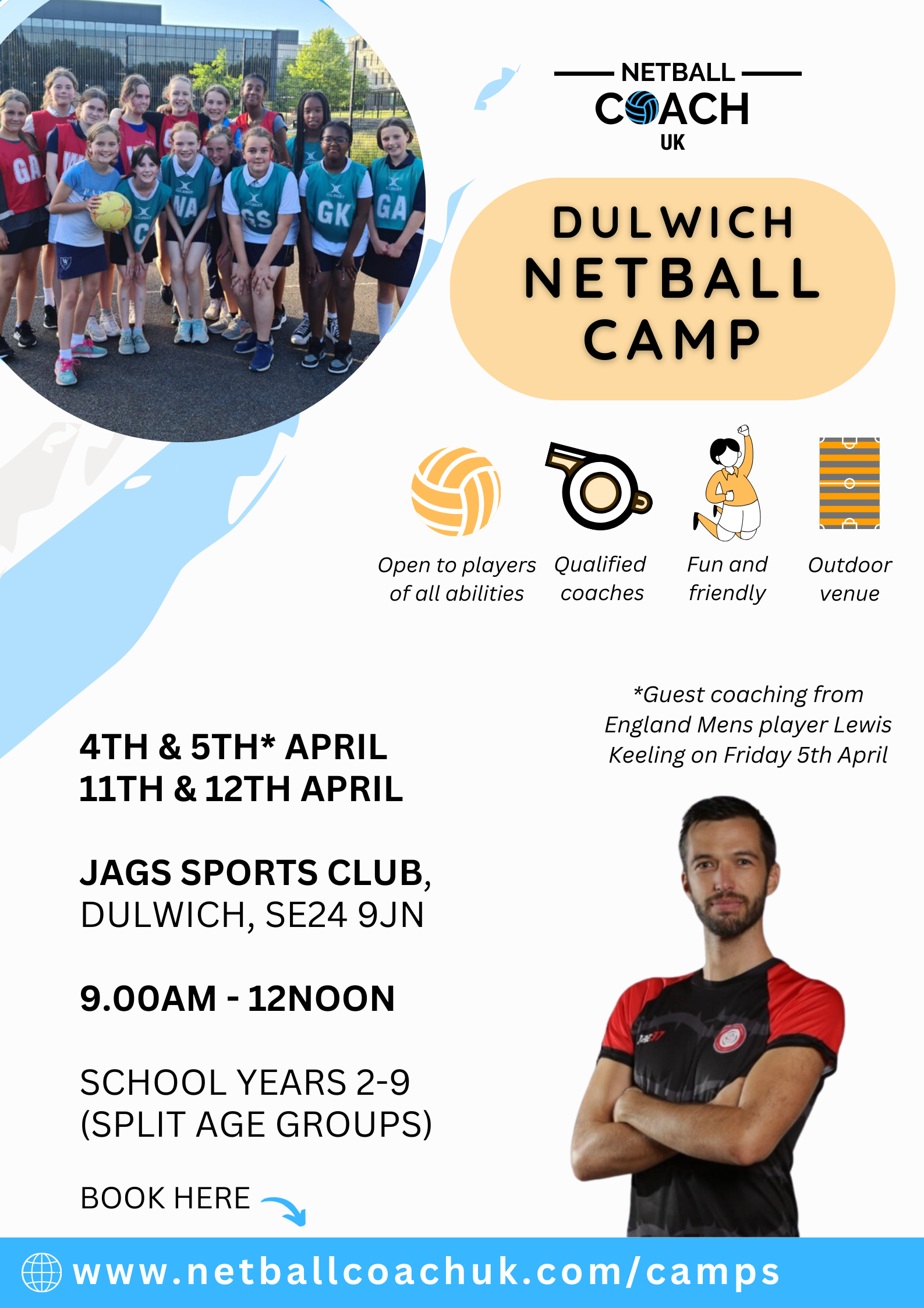 Dulwich camp — Netball Coach UK