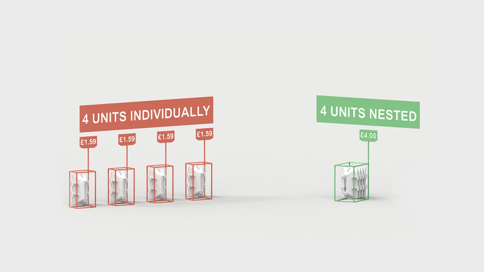 How 3D nesting can greatly reduce cost of SLS 3D printing service — 3D ...