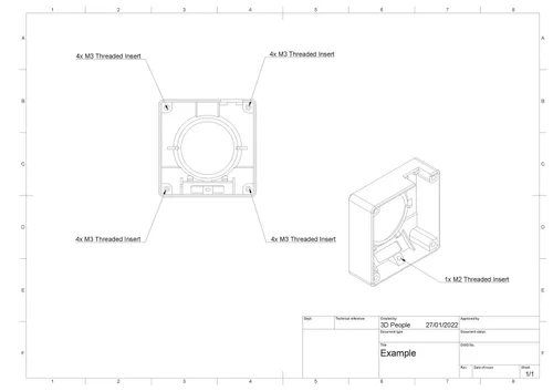 Threaded Inserts for 3D printing — 3D People UK