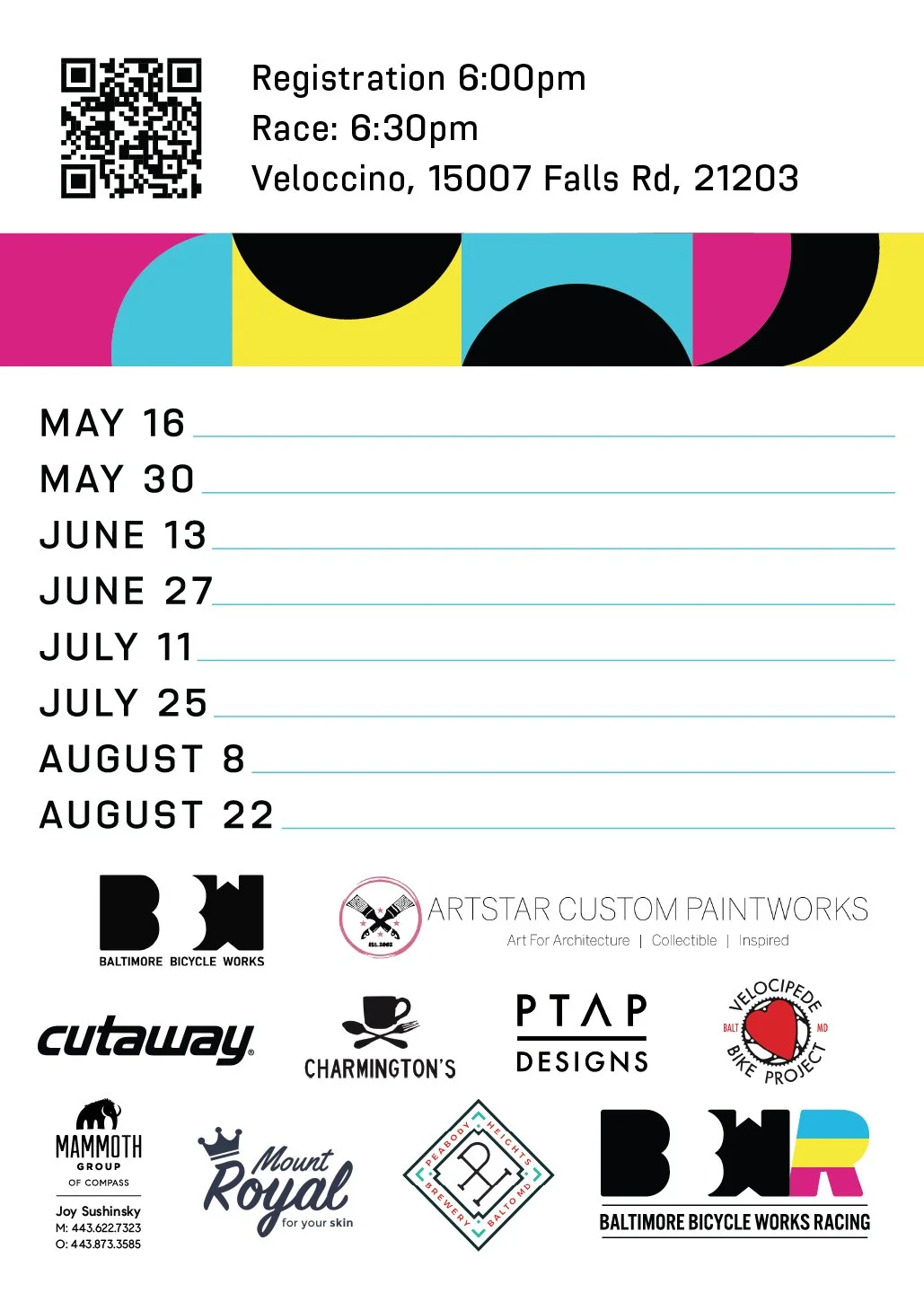 Tuesday Night Time Trial — Baltimore Bicycle Works Racing