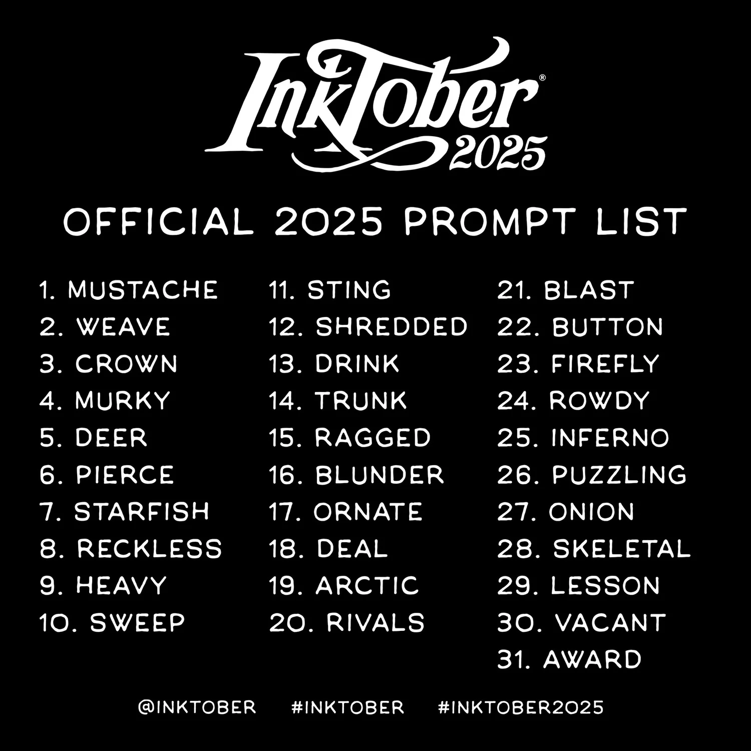 cringetober? OC-tober? inktober?? blacktober?? on Toyhouse