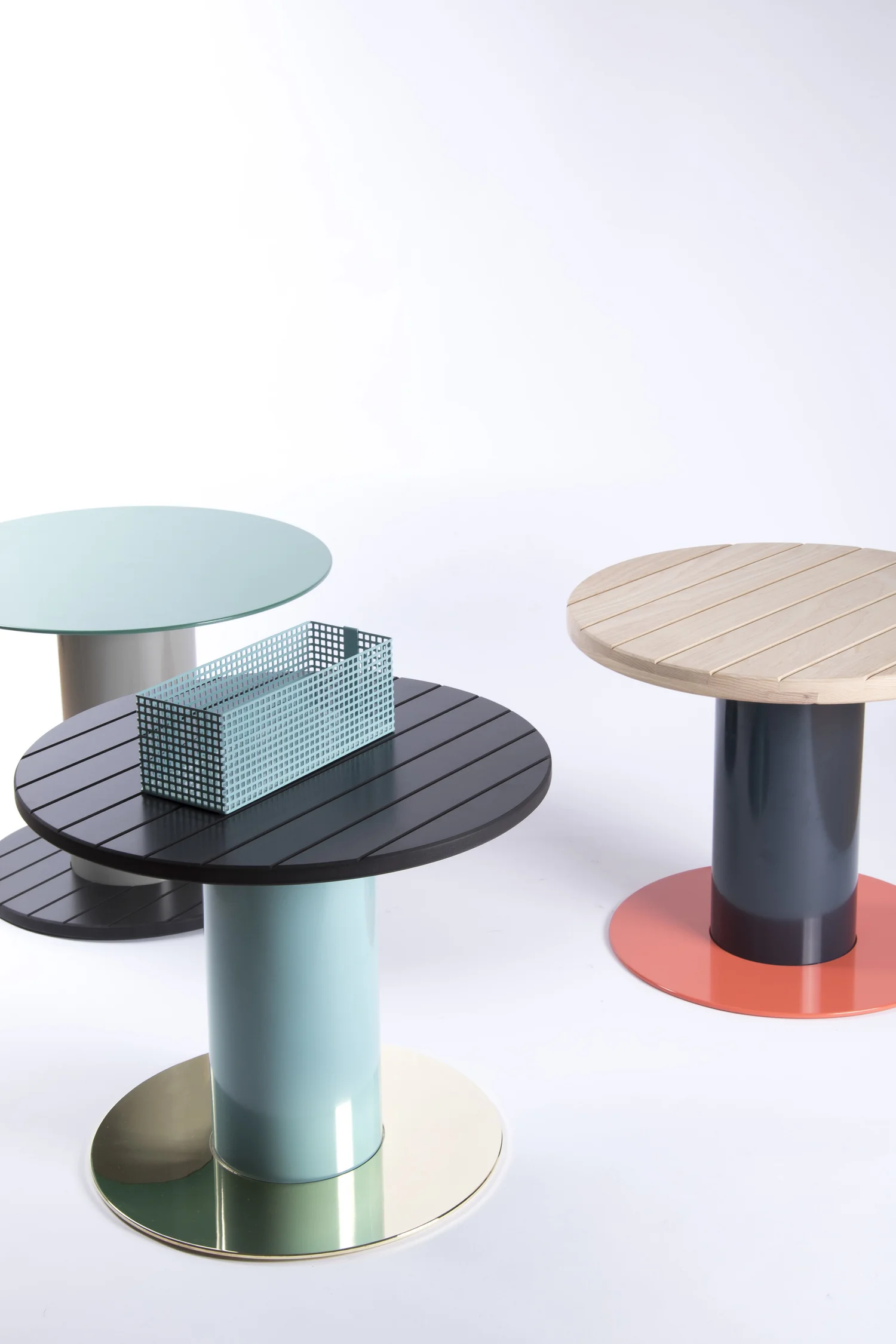 Reel Side Tables — David Derksen Design