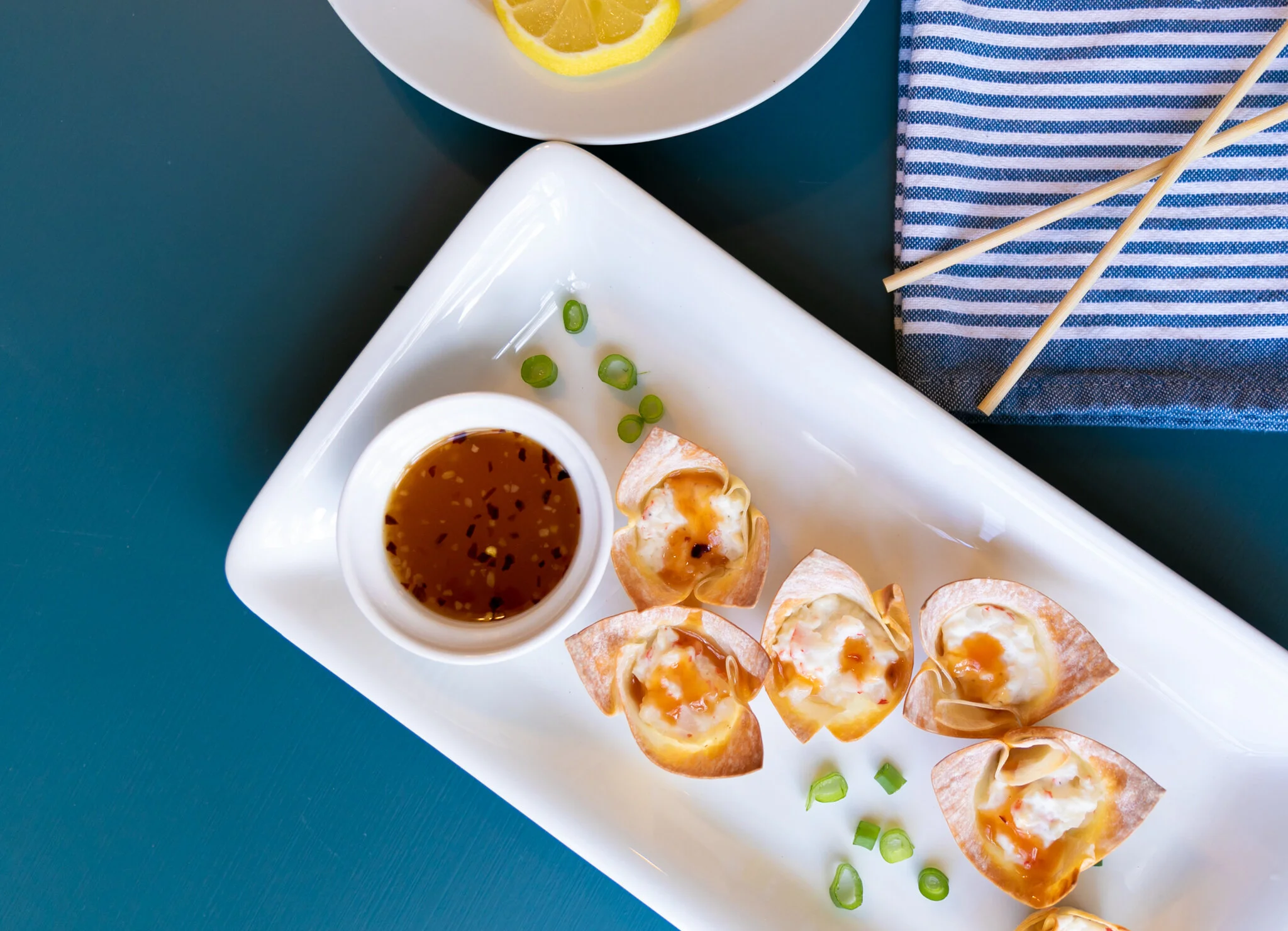 Baked Surimi "Krab" Rangoon | Lauren Manaker