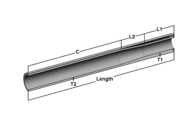 Butted (Variable Wall) Tubing — Fairing Industrial Inc.