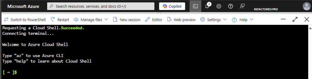 Understanding the Azure Cloud Shell