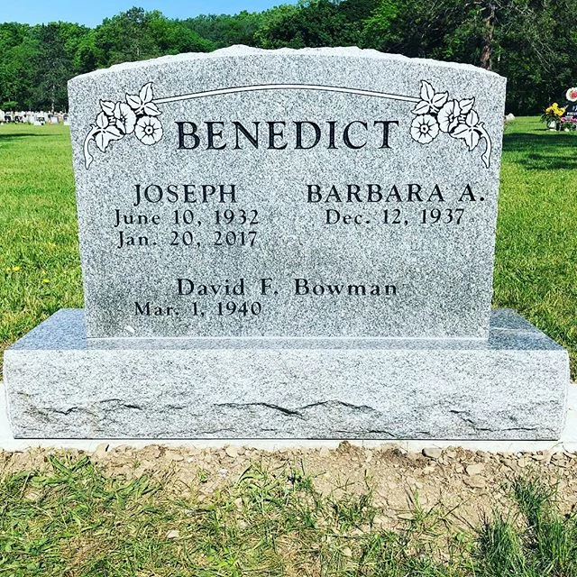Traditional Memorial Shapes — King Monument Company, LLC Broome, Ithaca ...