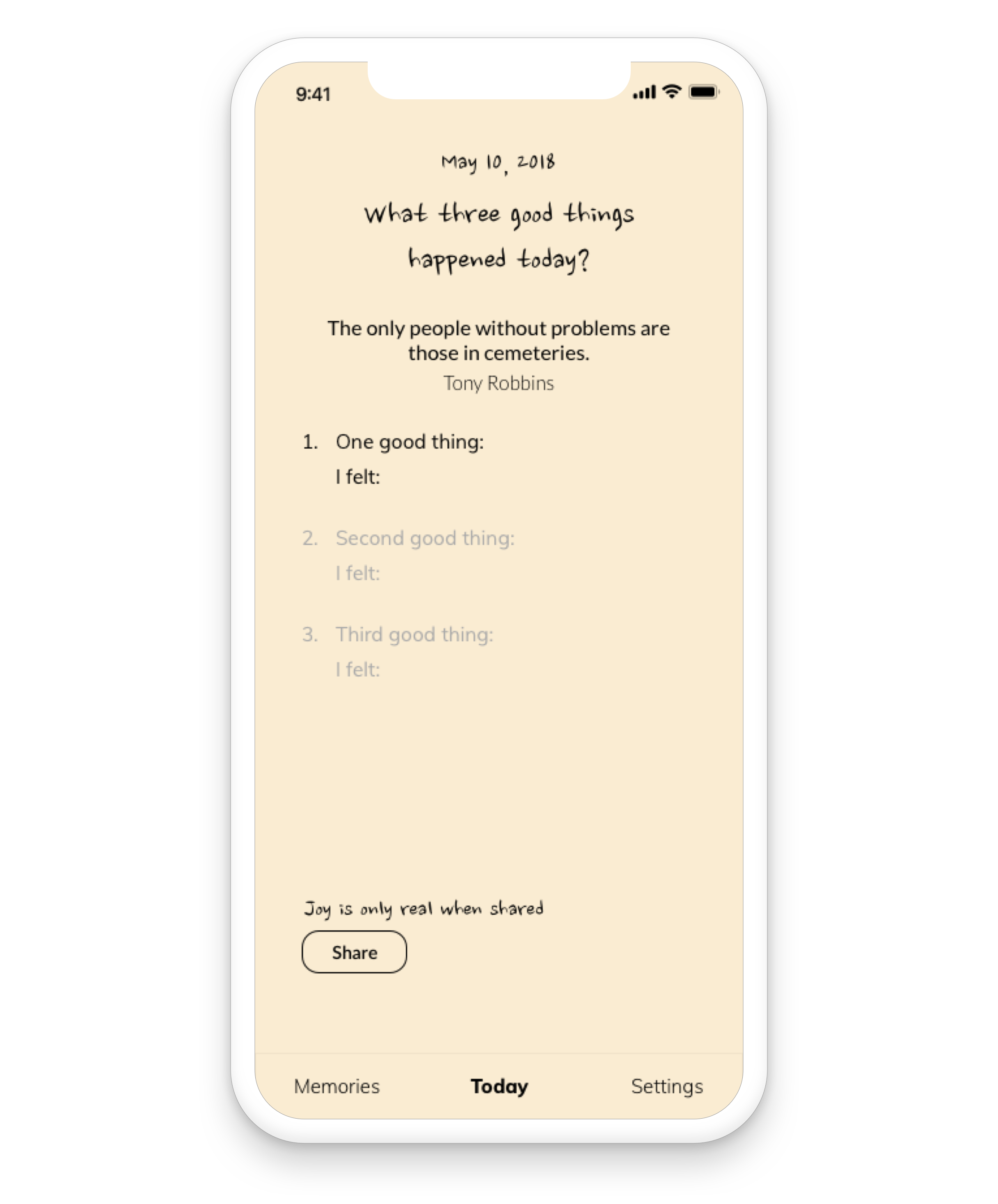 Three Good Things — Oatmeal Apps