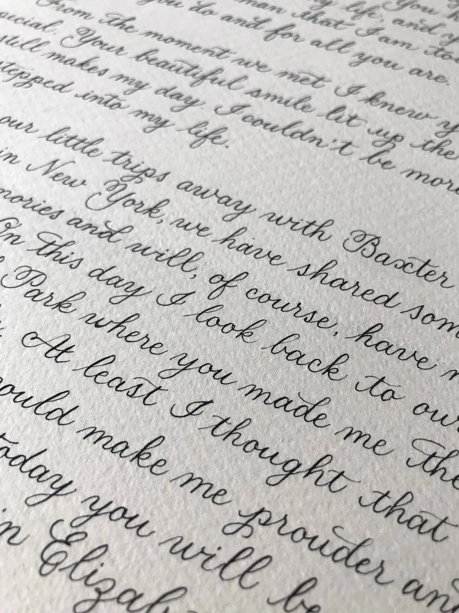 Love Letters & Poems — Crouch End Calligraphy