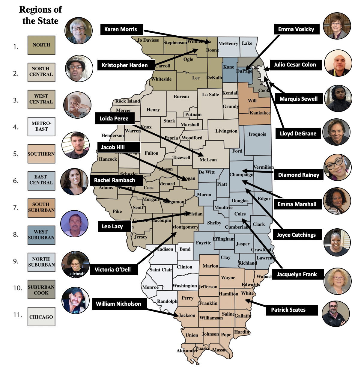 Regions of the State — Family Law & Policy Program