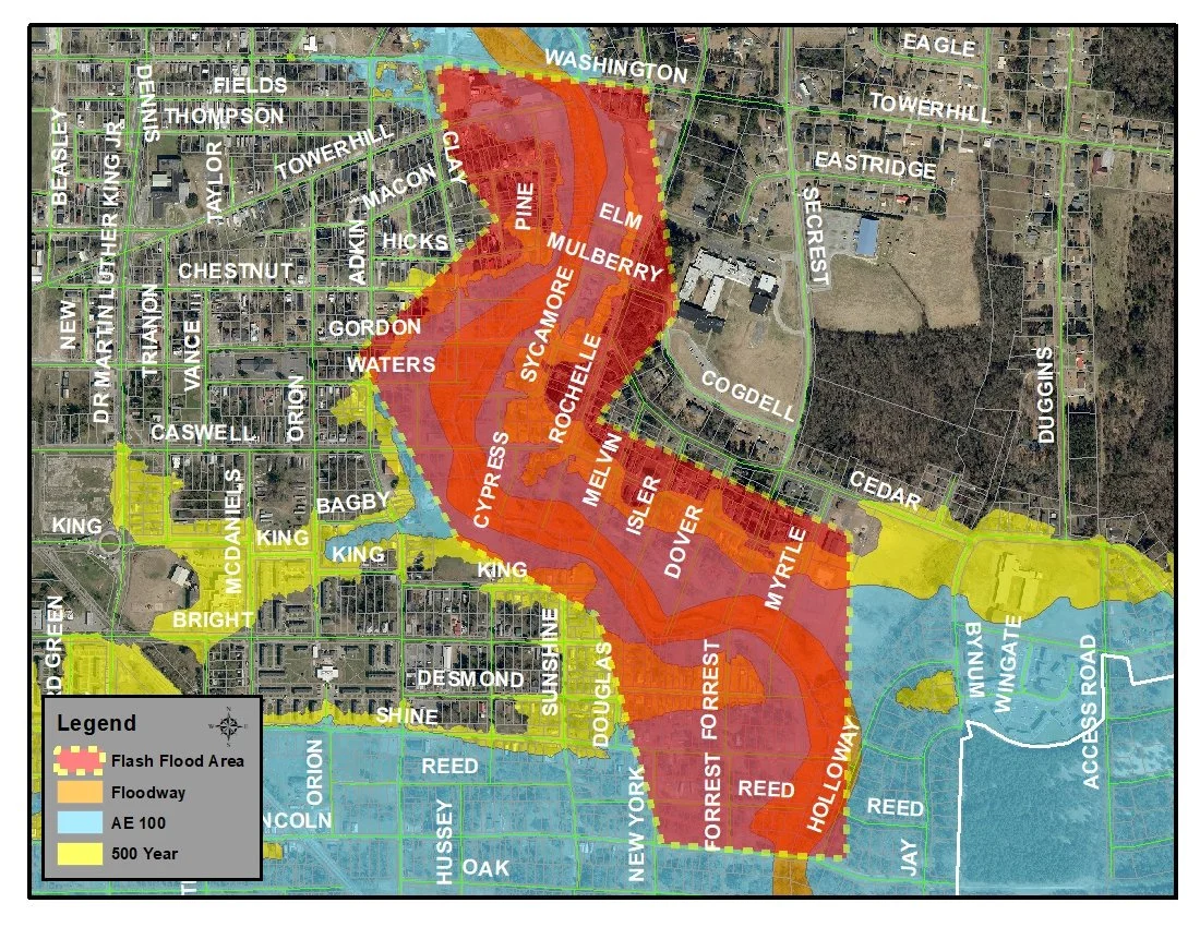 City of Kinston releases maps of flash flood-prone areas — Neuse News
