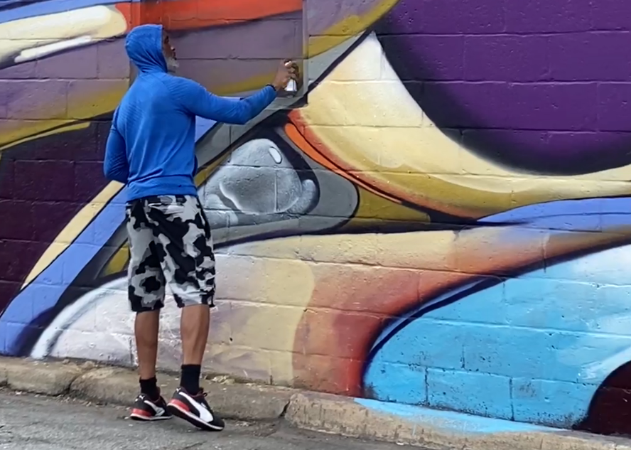 Kinston welcomes Maxx Moses, first artist of downtown Kinston mural ...