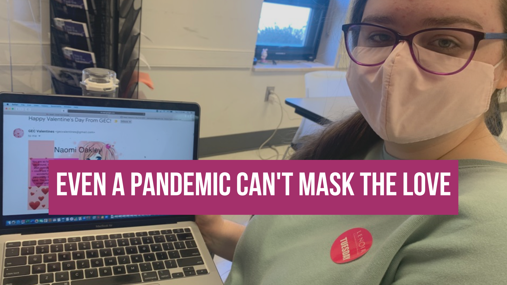 Even a pandemic can’t mask the love — Neuse News