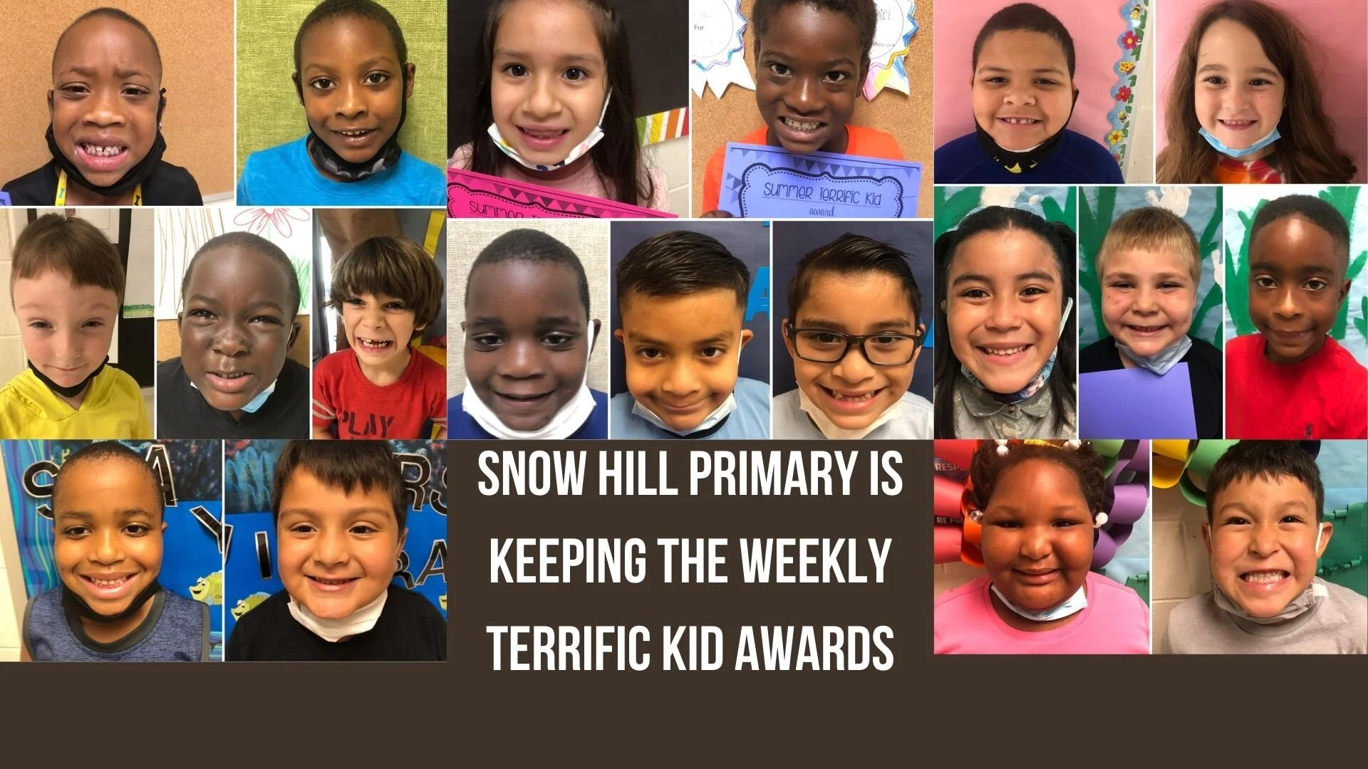 Snow Hill Primary Terrific Kid Awards — Neuse News