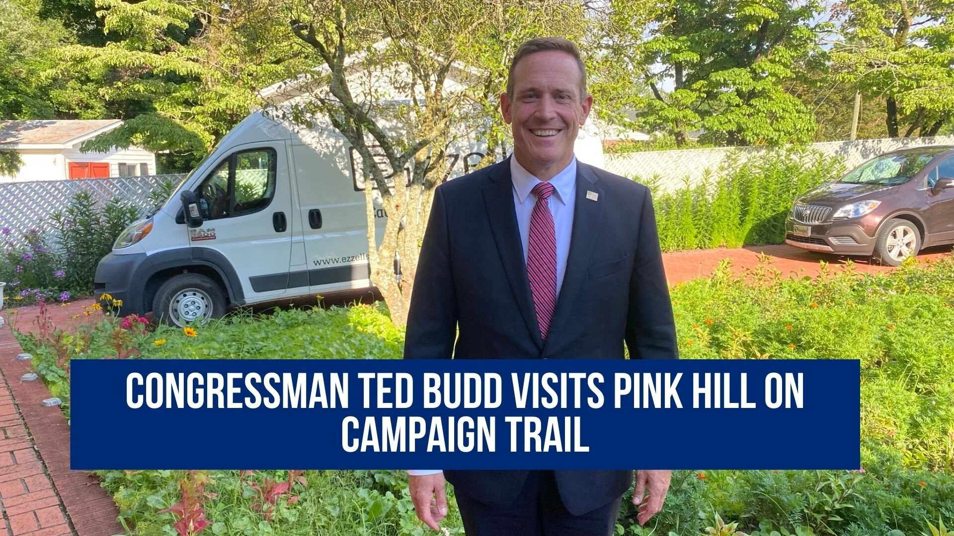 Congressman Ted Budd visits Pink Hill on campaign trail — Neuse News