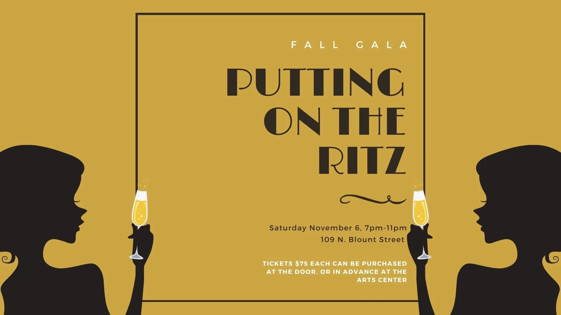 Community Council for the Arts presents Putting On The Ritz Fall Gala ...