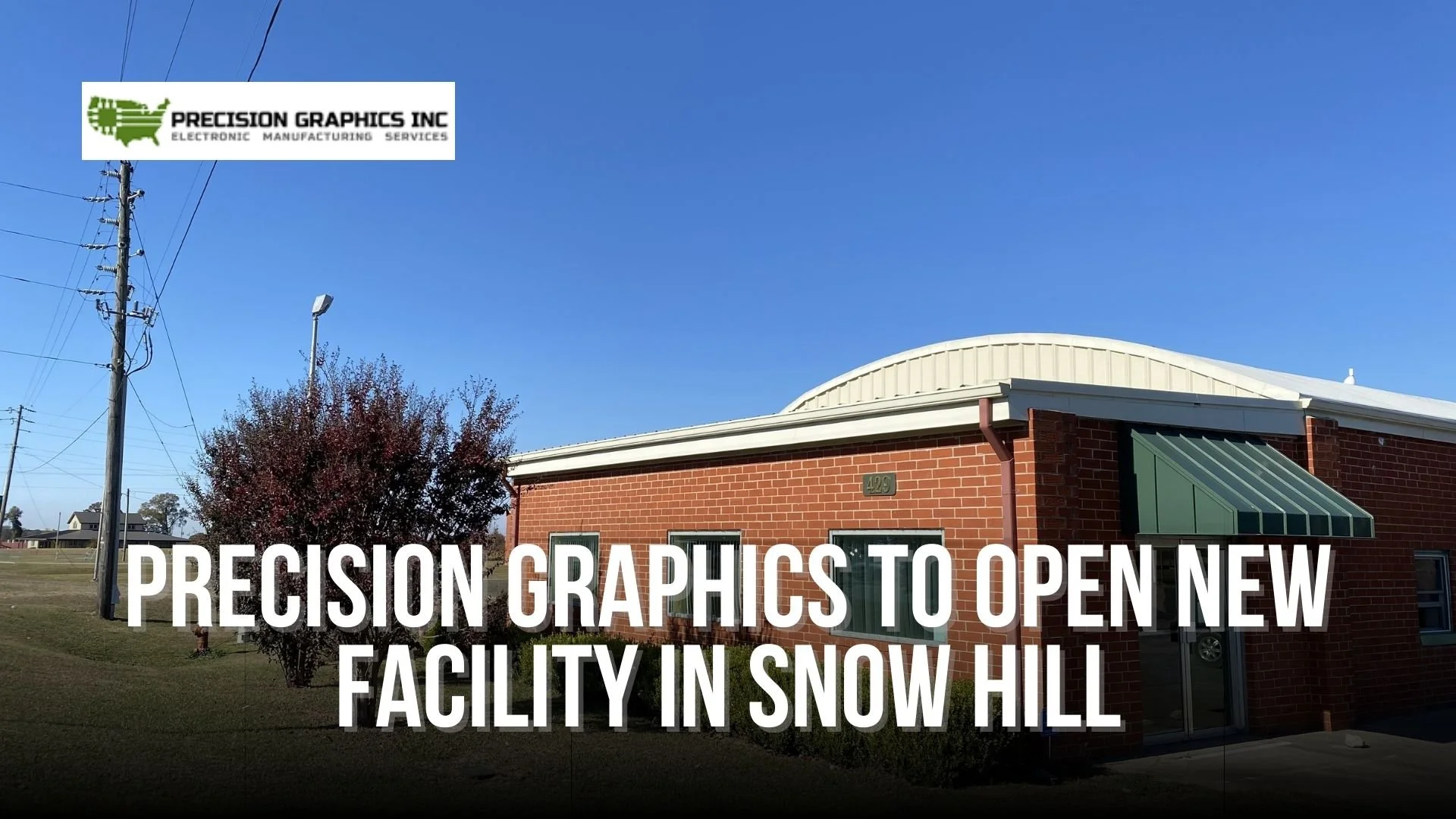 Precision Graphics to open new facility in Snow Hill — Neuse News