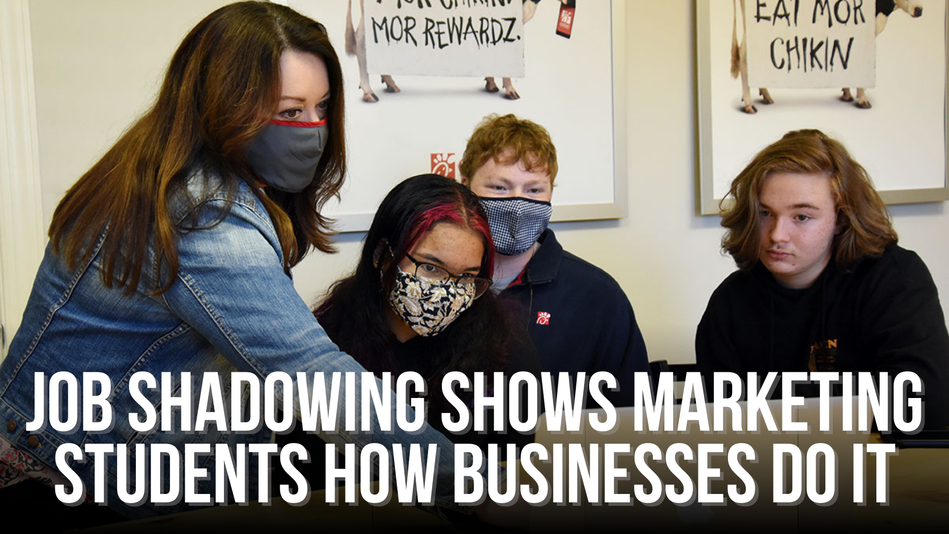 Job shadowing shows marketing students how businesses do it — Neuse News