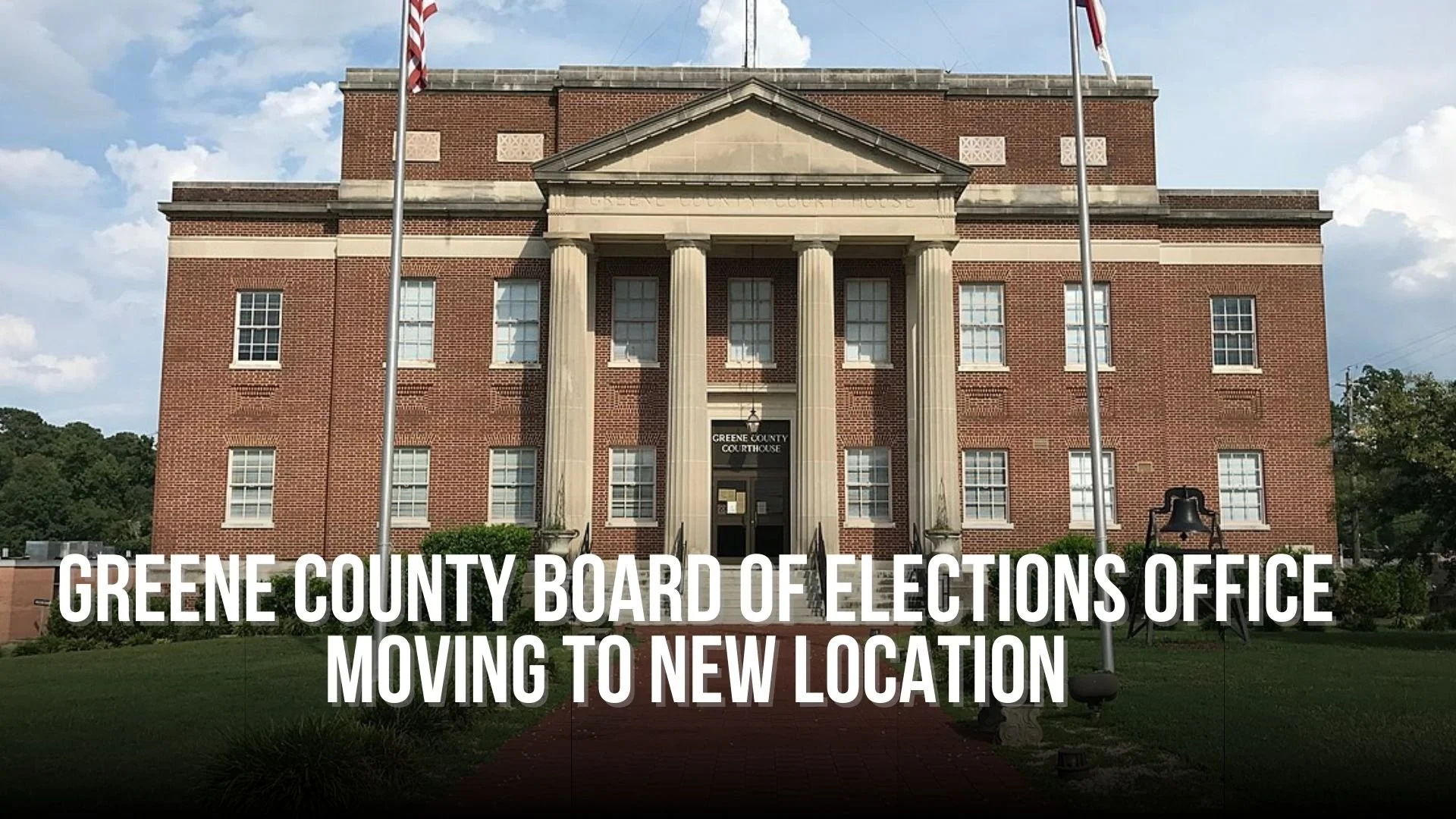 Greene County Board of Elections office moving to new location — Neuse News