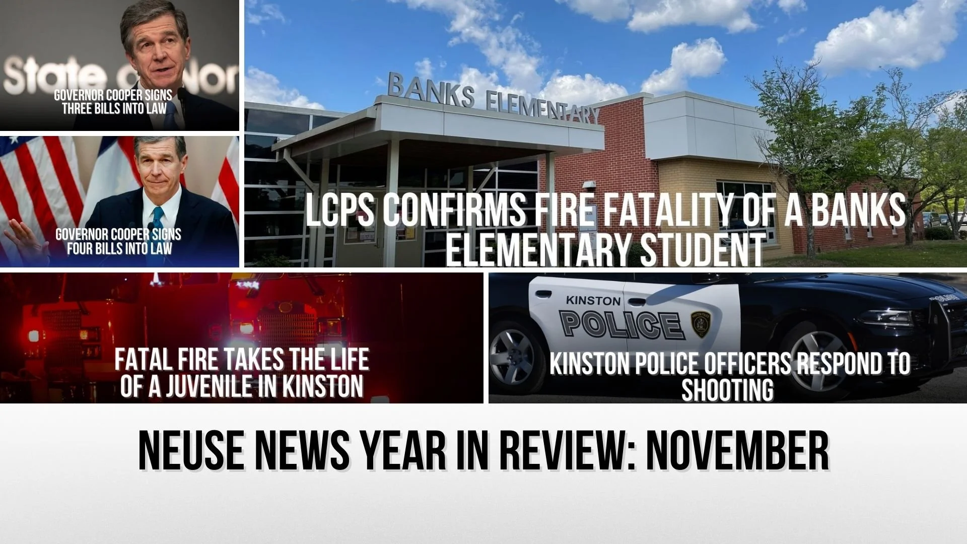 Neuse News year in review: November — Neuse News