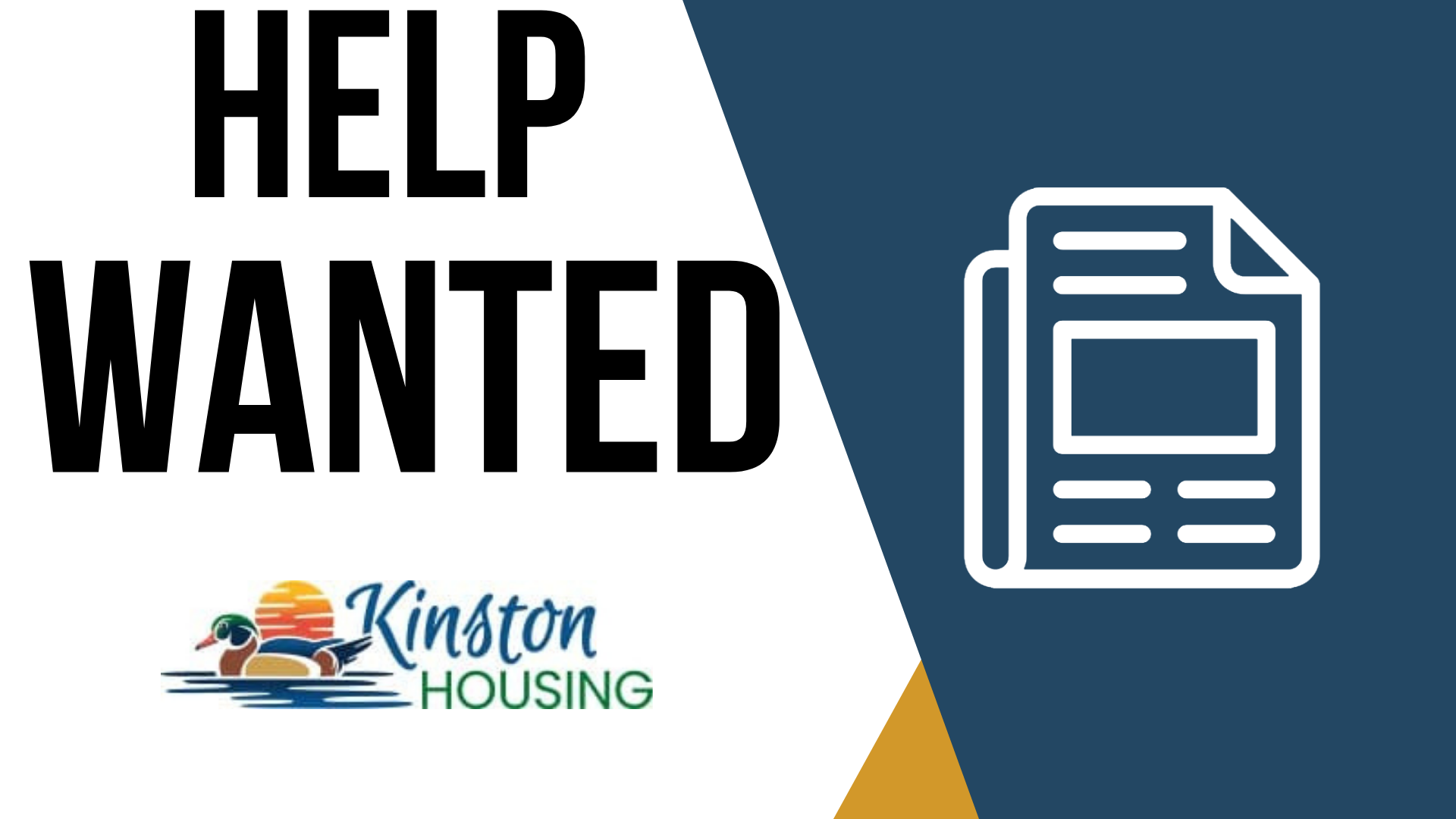 Help wanted: Kinston Housing Authority - Property Manager — Neuse News