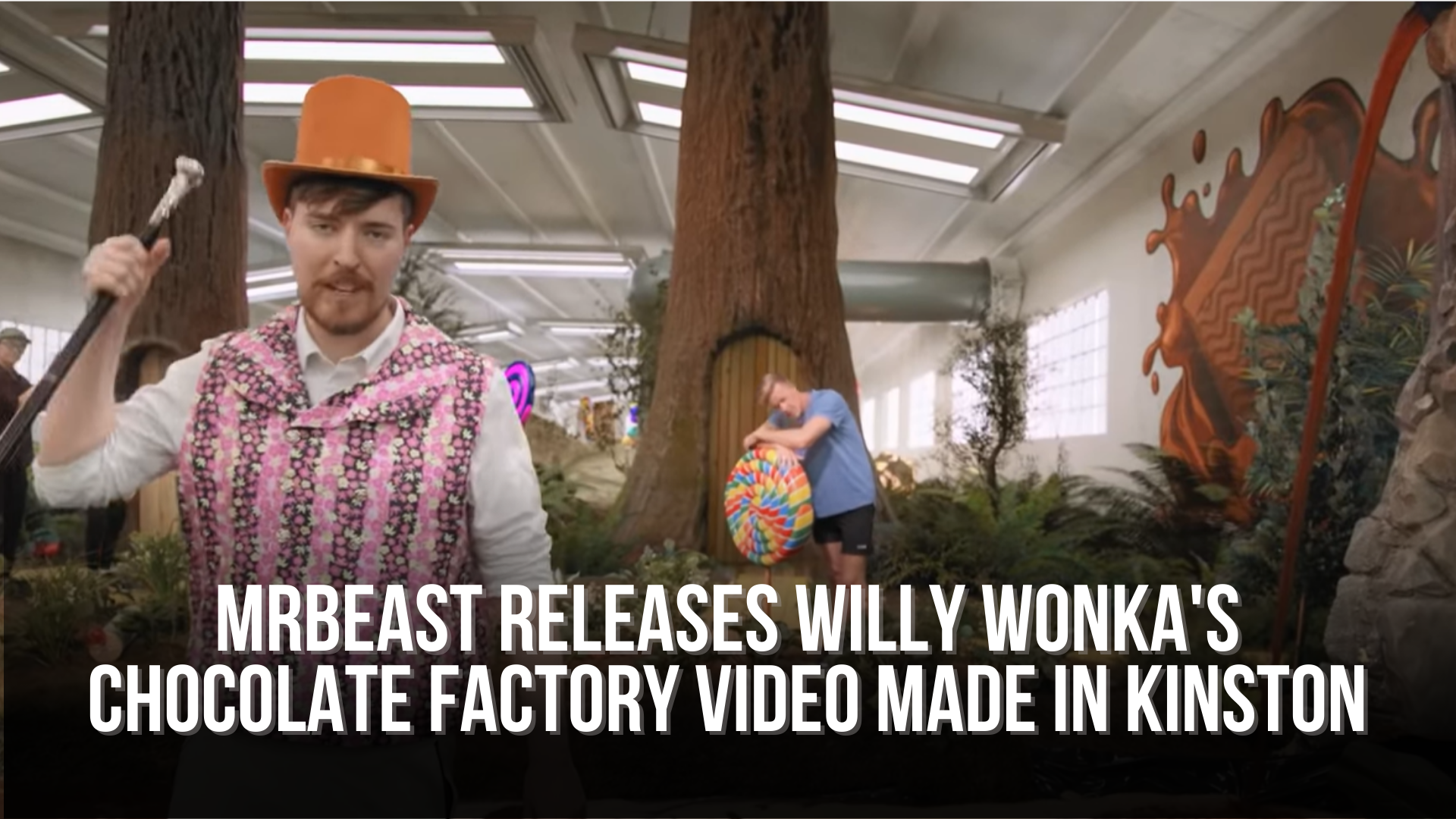 MrBeast releases Willy Wonka's Chocolate Factory video made in Kinston ...