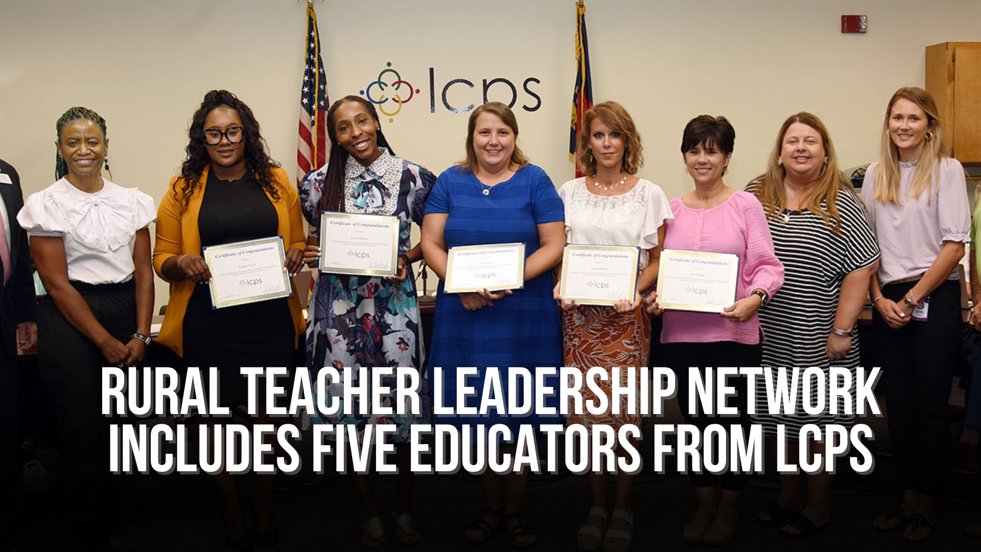 Rural Teacher Leadership Network Includes five educators from LCPS ...