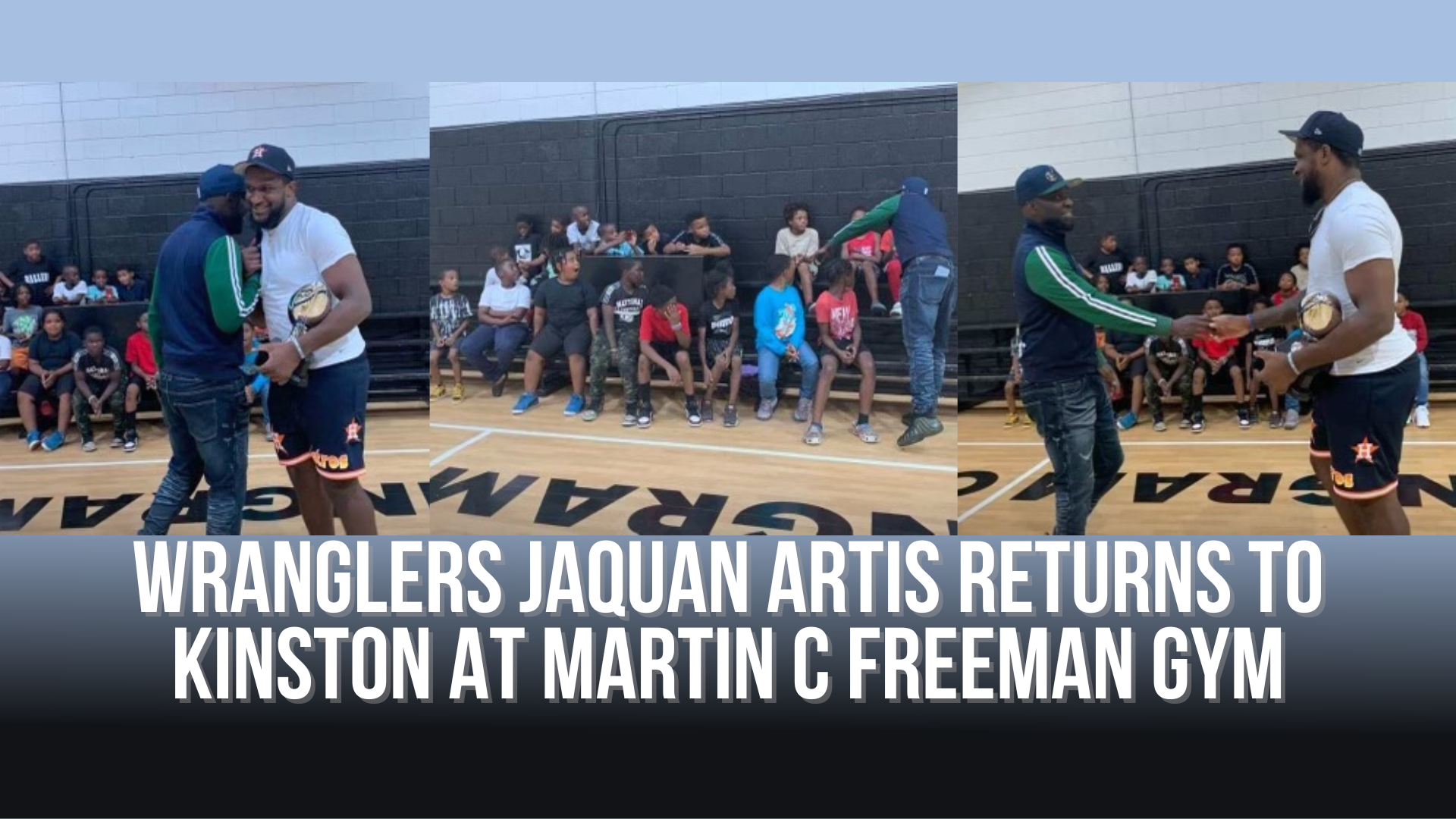 Wranglers JaQuan Artis returns to Kinston at Martin C Freeman Gym ...