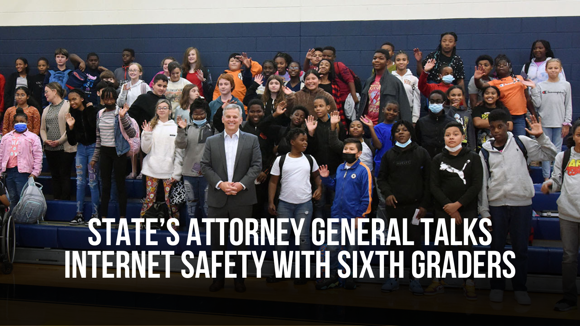 State’s attorney general talks Internet safety with sixth graders ...