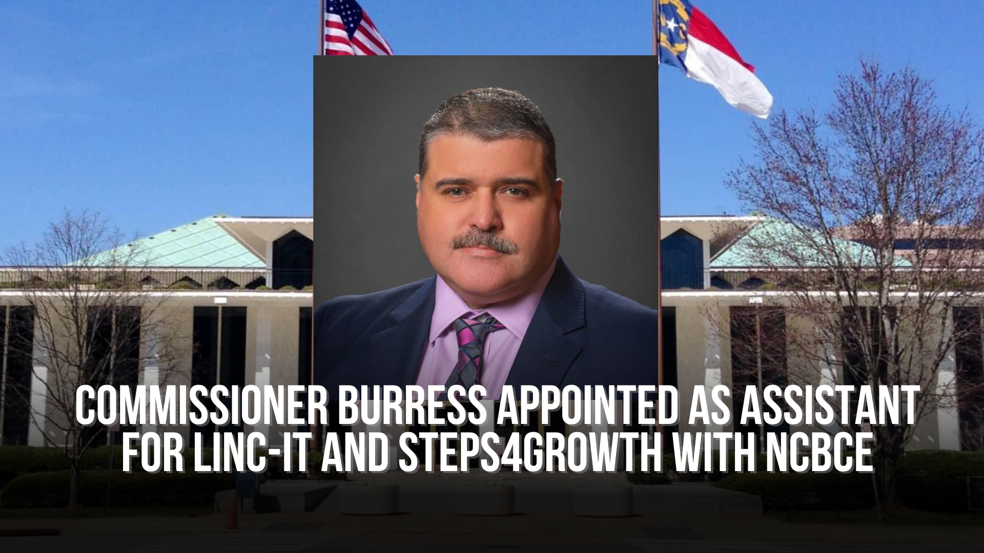 Commissioner Burress appointed by Speaker Moore as Assistant for LiNC ...