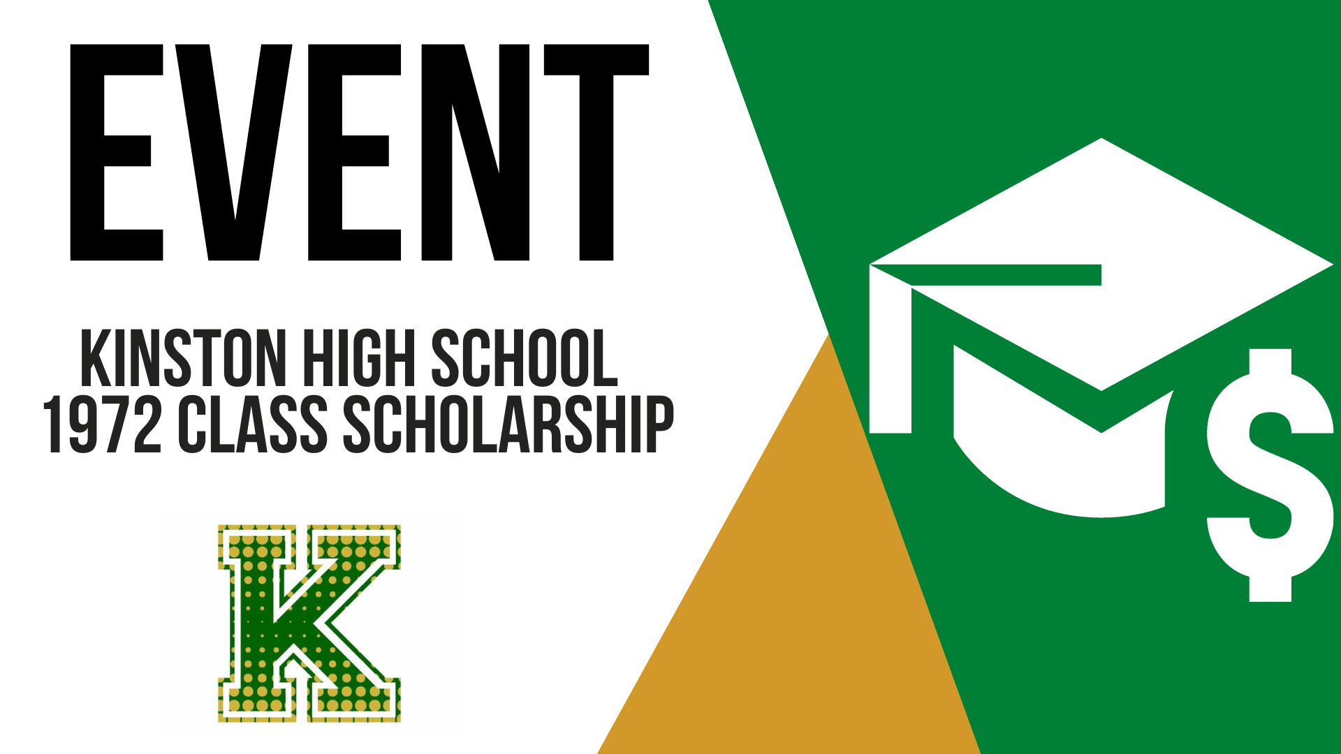 Event: Kinston High School 1972 Class Scholarship — Neuse News