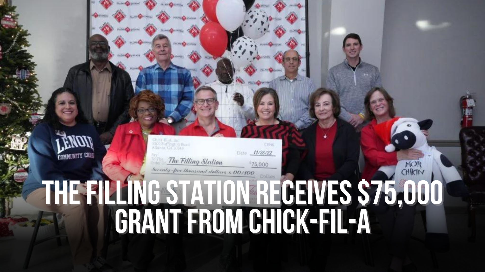 The Filling Station receives $75,000 grant from Chick-fil-A — Neuse News