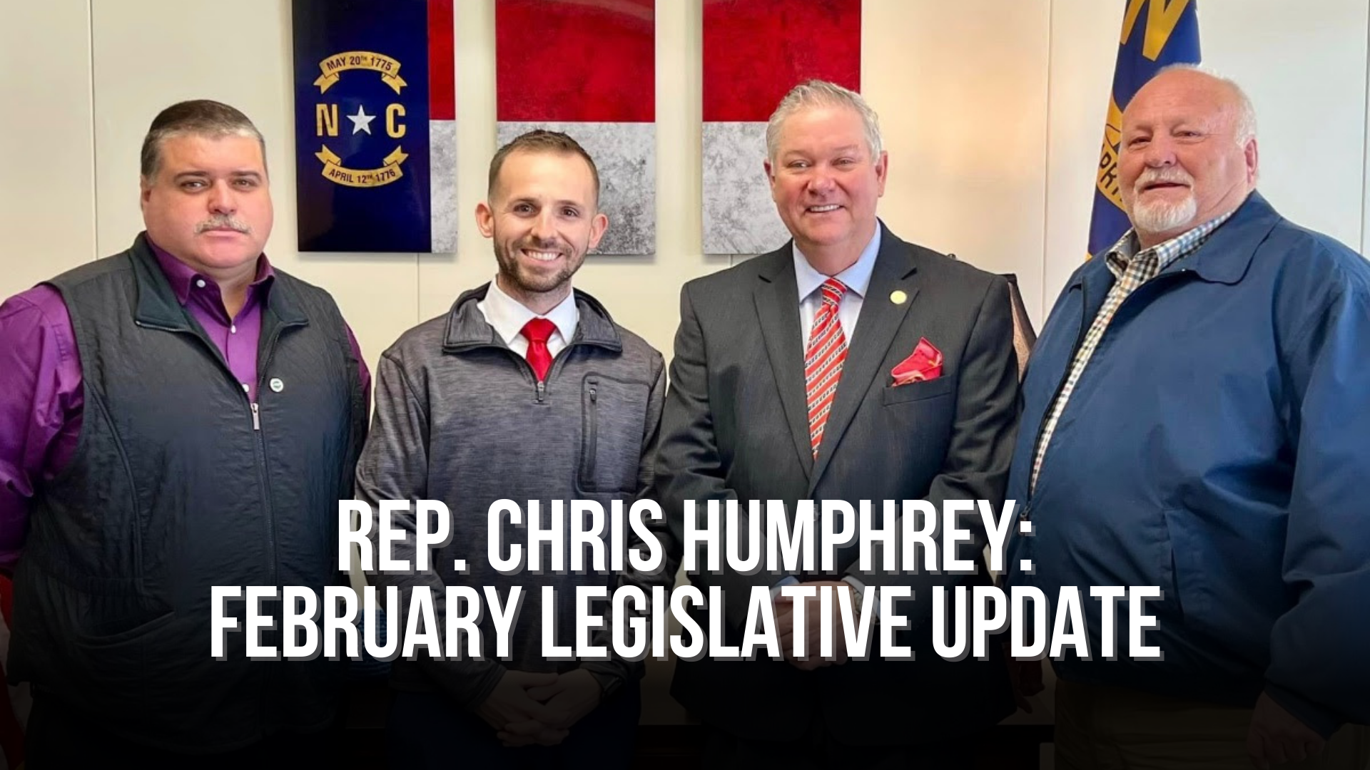 Rep. Chris Humphrey: February Legislative Update — Neuse News