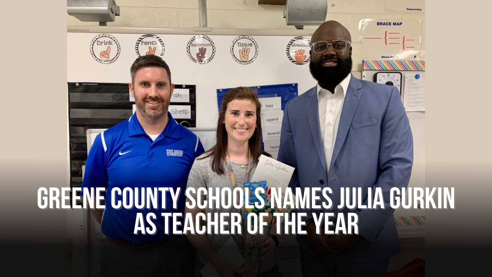 Greene County Schools Names Julia Gurkin as Teacher of the Year — Neuse News