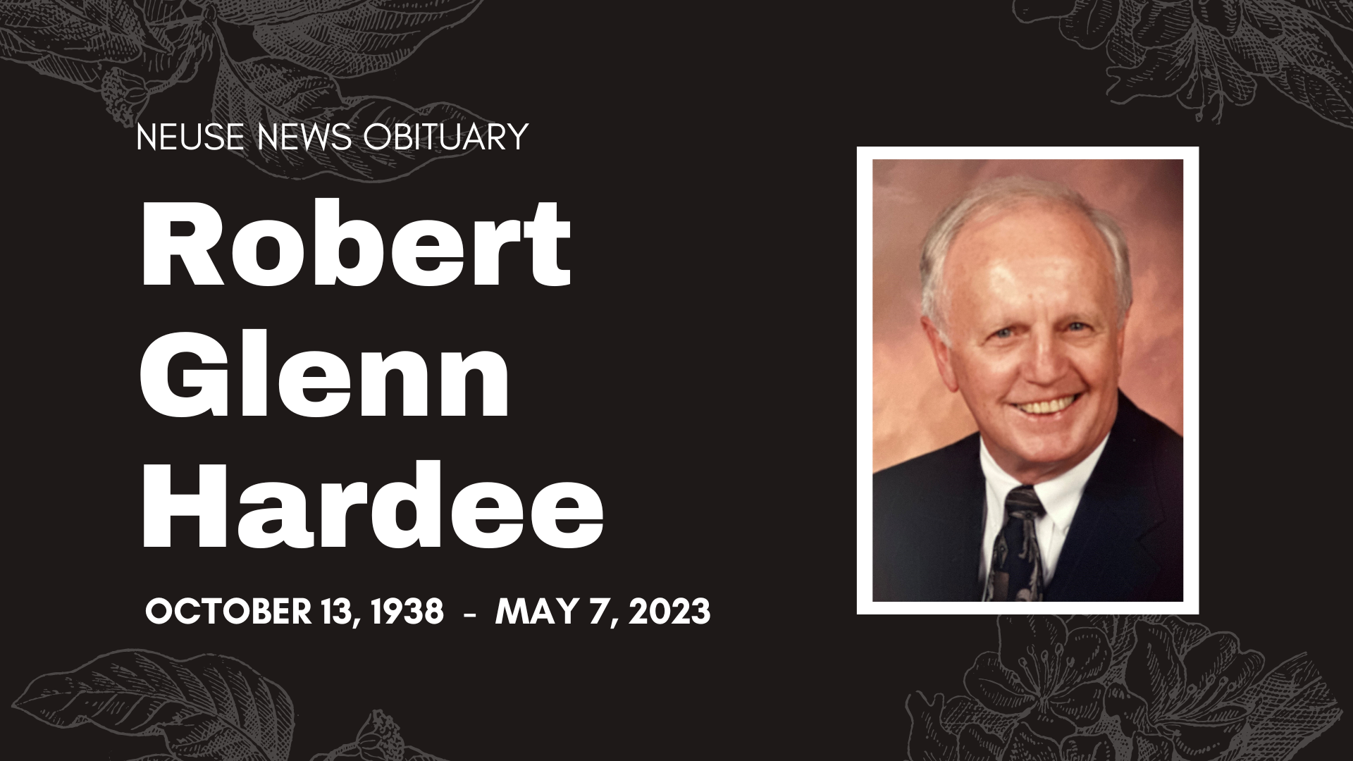 Obituary: Robert Glenn Hardee — Neuse News