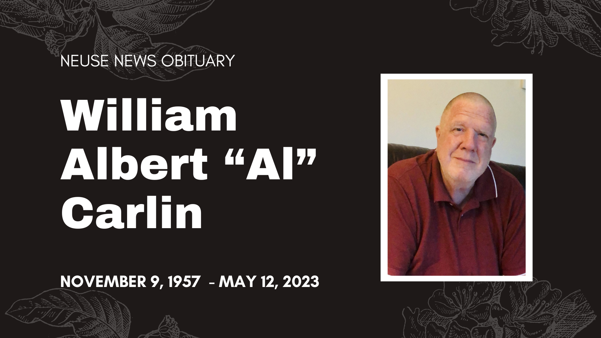 Obituary: William Albert “Al” Carlin — Neuse News