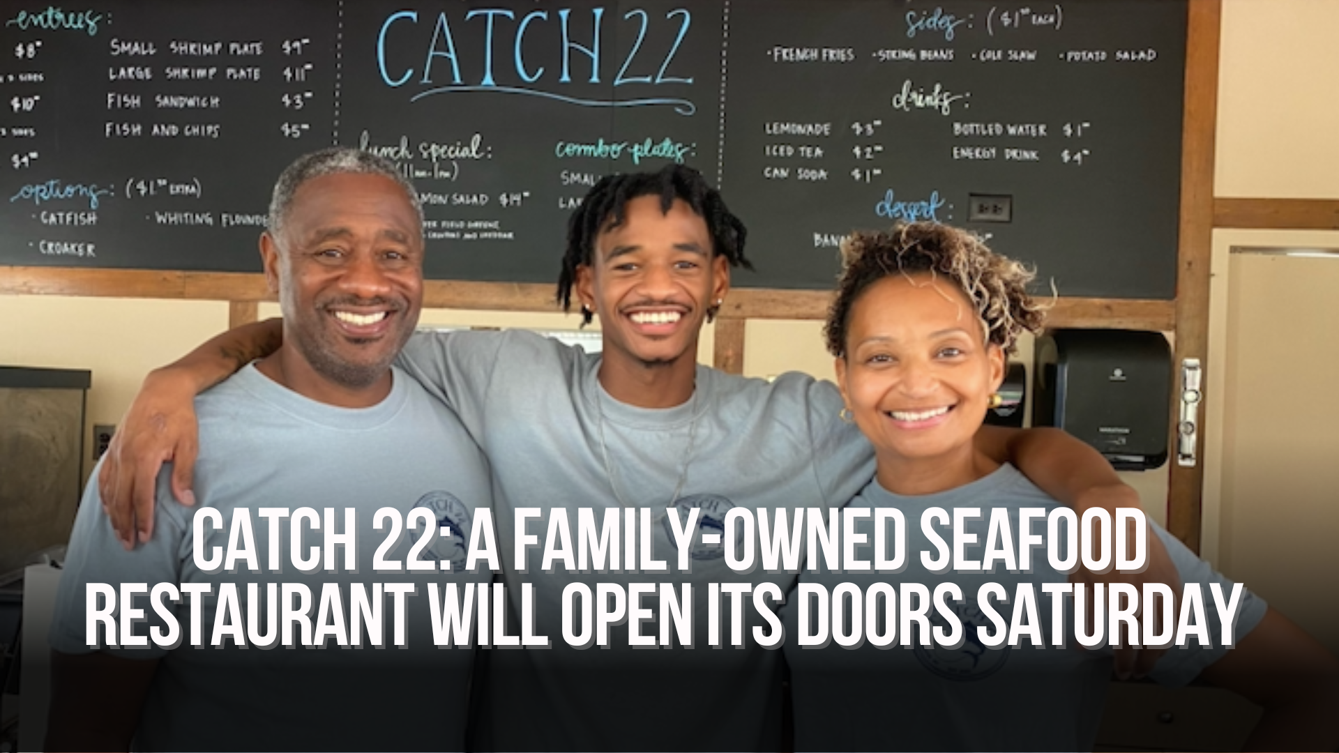 Catch 22: A family-owned seafood restaurant will open its doors ...