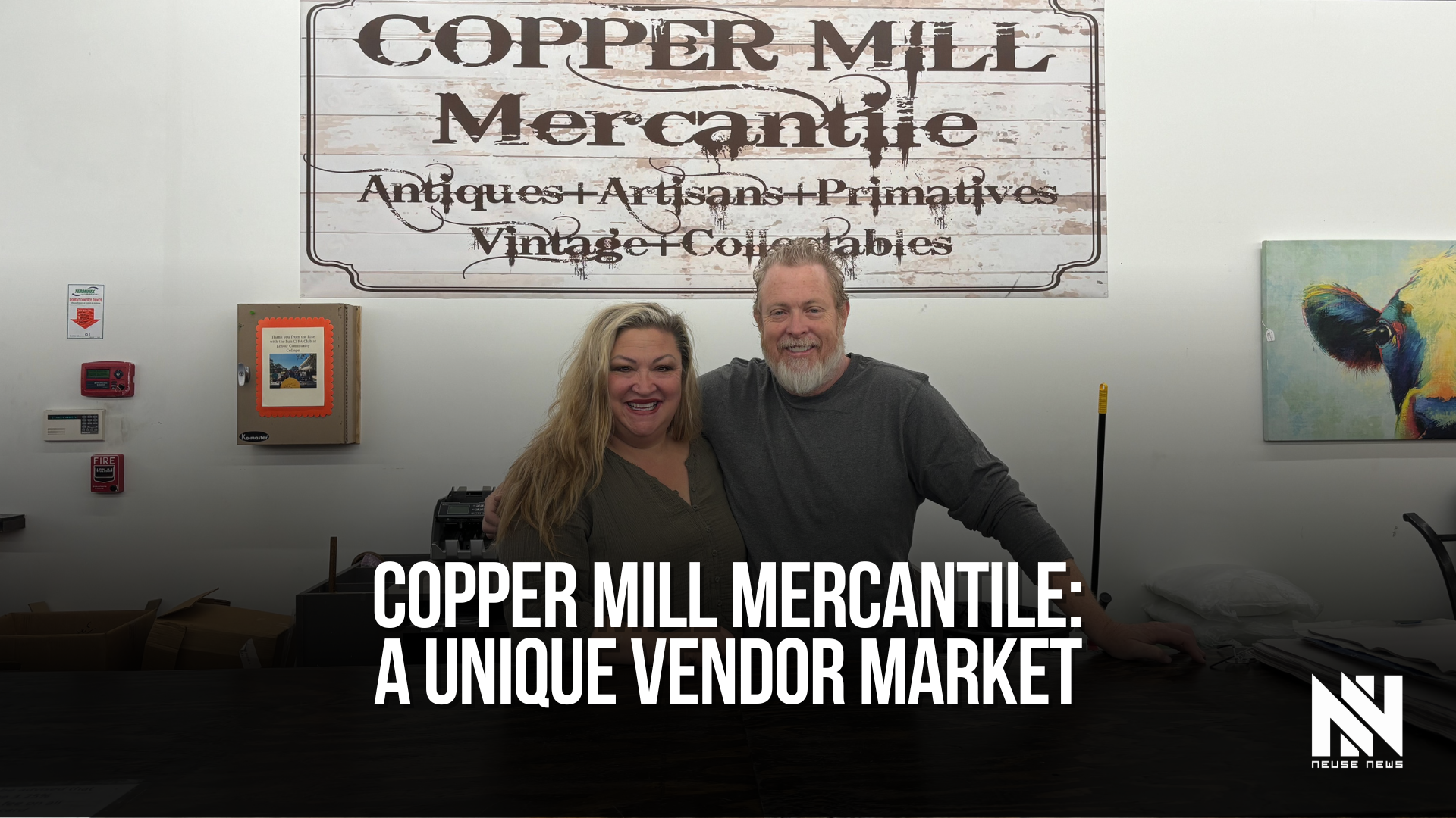 Copper Mill Mercantile: A unique vendor market — Neuse News