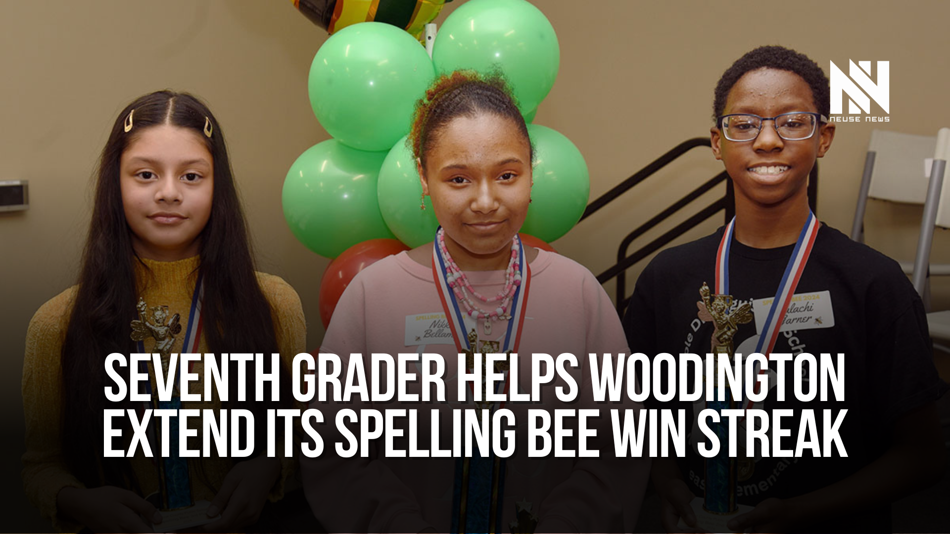 Seventh grader helps Woodington extend its spelling bee win streak ...