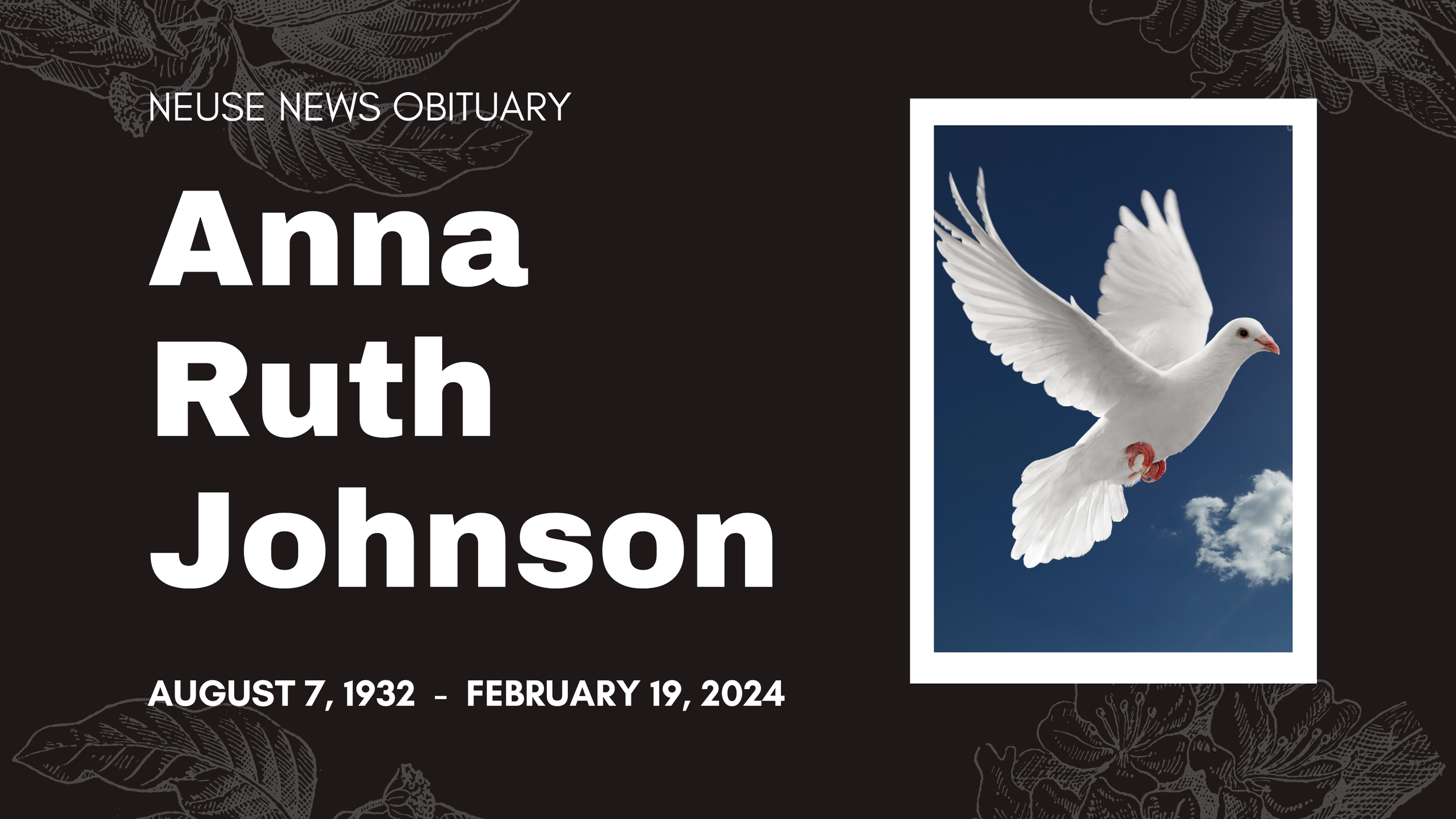 Obituary: Anna Ruth Johnson — Neuse News